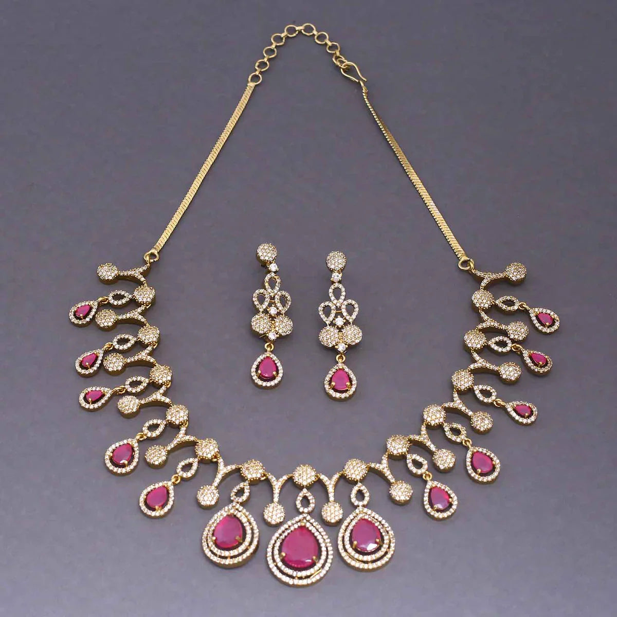 Rani Lavya Victorian Jewellery Set - New Arrival – Maniratnam Jewels